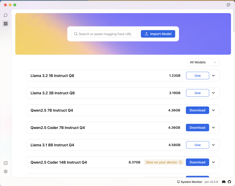 Jan.ai とは？オープンソース完全オフラインで動作するAIアシスタント | Ai0w.com